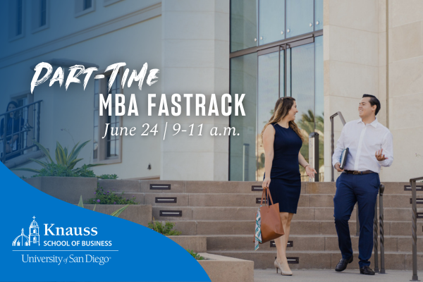 Part-Time MBA Fastrack 2023 | USD Knauss School of Business